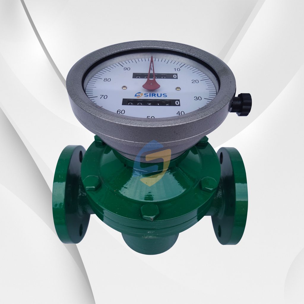 Oval Gear Flow Meter SIRUS - DN40 - 1 1/2 Inch Maximum Temperature 100 ...