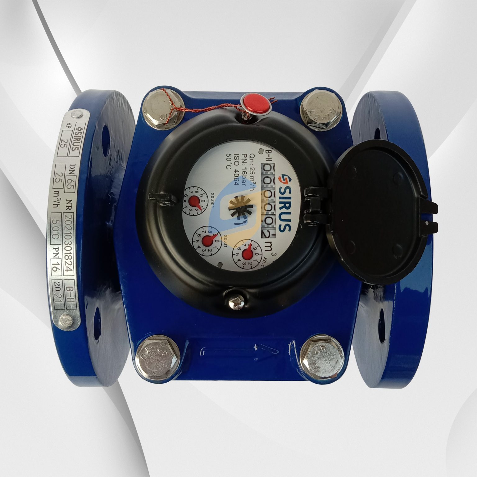Water Meter SIRUS – LXXG DN65 2,5 Inch - Sewage water meter (50 Deg.Cel ...